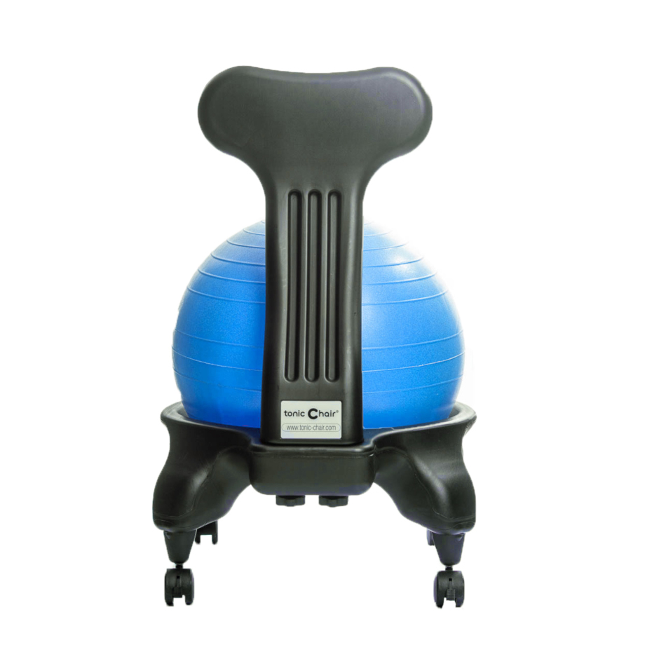 TONIC CHAIR Originale - Chaise Ergonomique avec Ballon Bleu - ARCHE DE NÉO