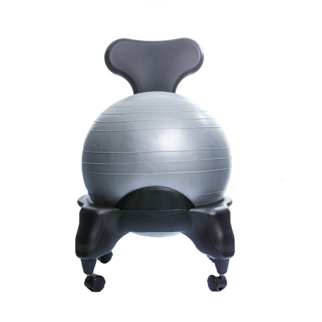 TONIC CHAIR Originale - Chaise Ergonomique avec Ballon Gris - ARCHE DE NÉO