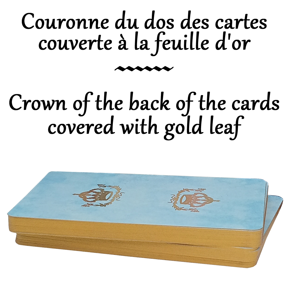 Oracle Versailles Doré à l'Or Fin – Tarot Divinatoire de Luxe Coffret ...