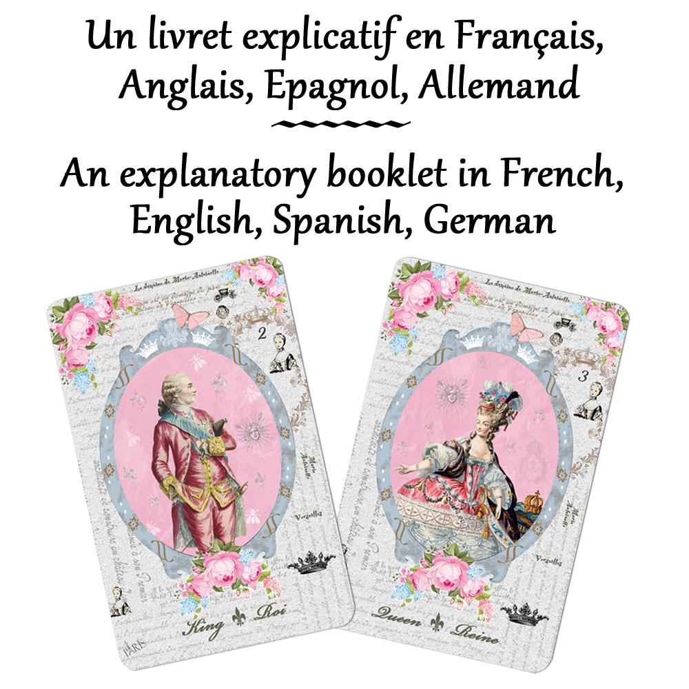 Oracle Versailles Doré à l'Or Fin – Tarot Divinatoire de Luxe Coffret ...