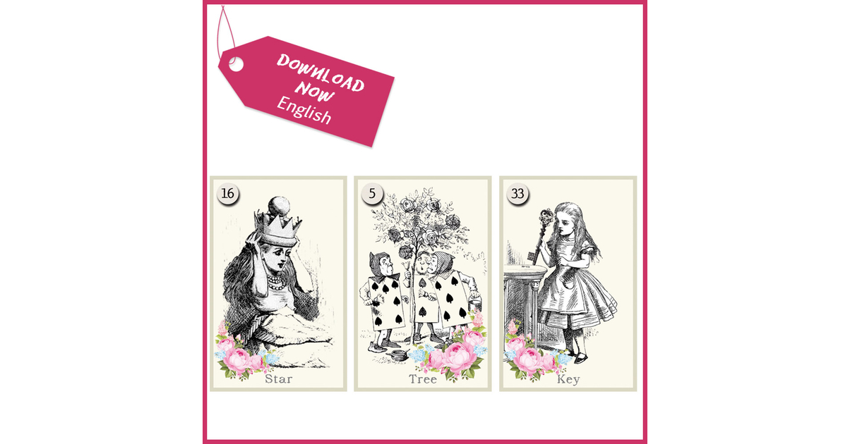 (English)Oracle Lady Lenormand dans le jardin d'Alice Digital PDF