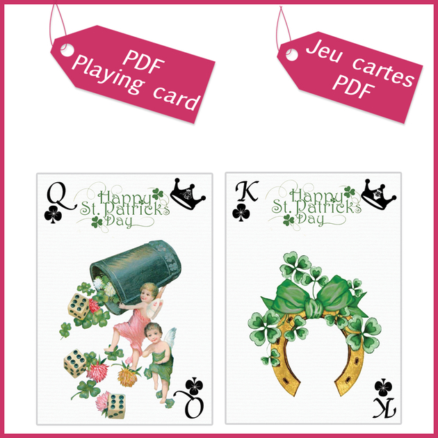 Jeu de Cartes de Voyance "St. Patrick's Day" - Oracles - oracle-versailles