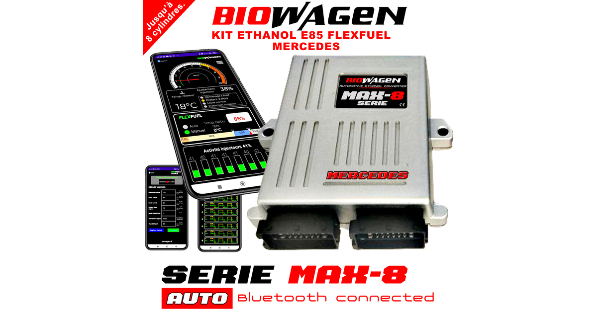 kit Ethanol - boitier conversion E85 Flexfuel MERCEDES - - biowagen-france