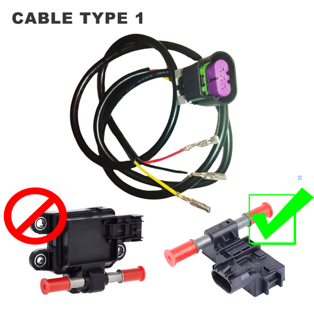 Câble de connexion pour capteur d'éthanol