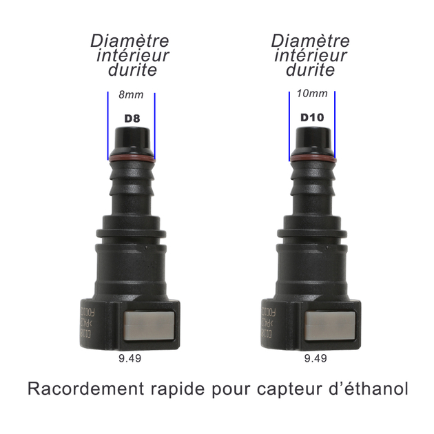 Connecteur rapide pour capteur d'éthanol - Boutique - biowagen-france