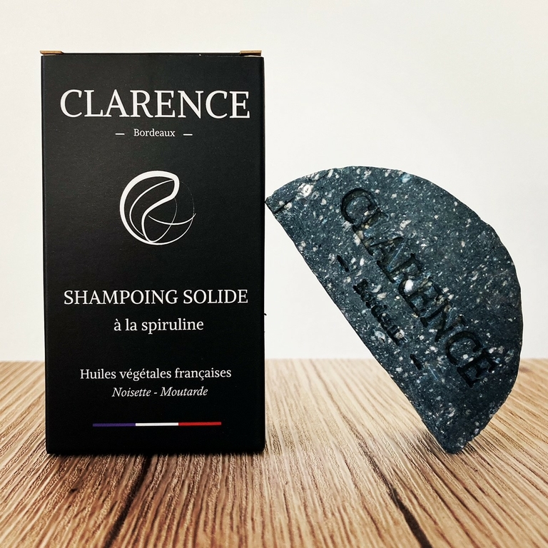 Shampoing solide à la spiruline - Boutique/Nos produits - clarence-bordeaux