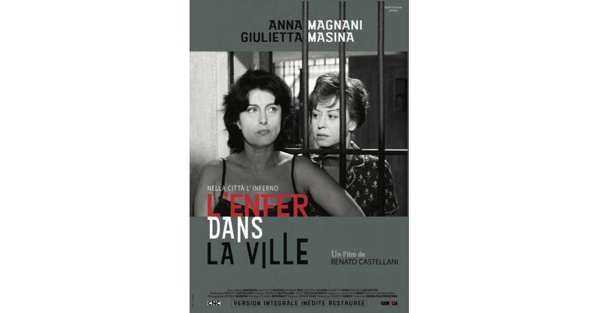Affiche L'ENFER DANS LA VILLE - AFFICHES/AFFICHES LES FILMS DU CAMELIA ...