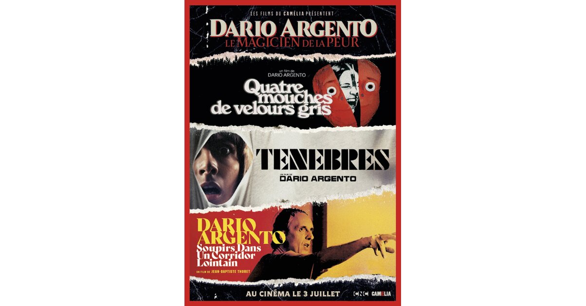 Affiche DARIO ARGENTO PARTIE 2 - AFFICHES/AFFICHES LES FILMS DU CAMELIA ...