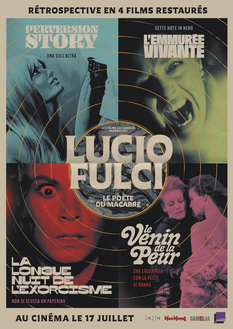 Affiche LUCIO FULCI - AFFICHES/AFFICHES LES FILMS DU CAMELIA - paris ...