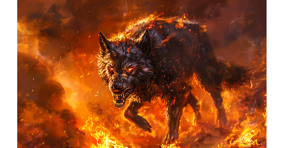 Découvrez le mystère de Garm: chien infernal de la mythologie