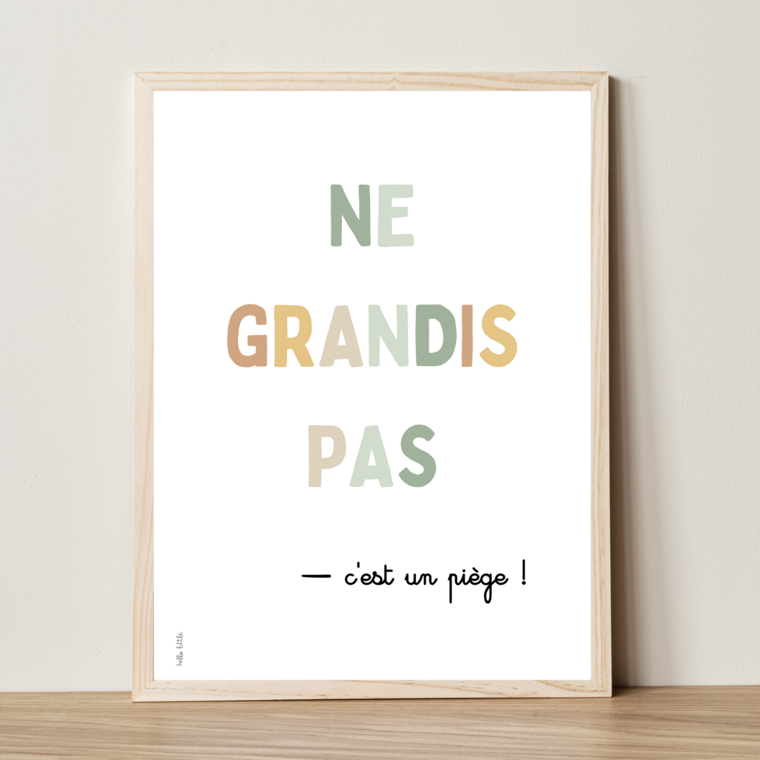 Affiche d'affirmation positive - Le piège - Apprendre en s'amusant ...