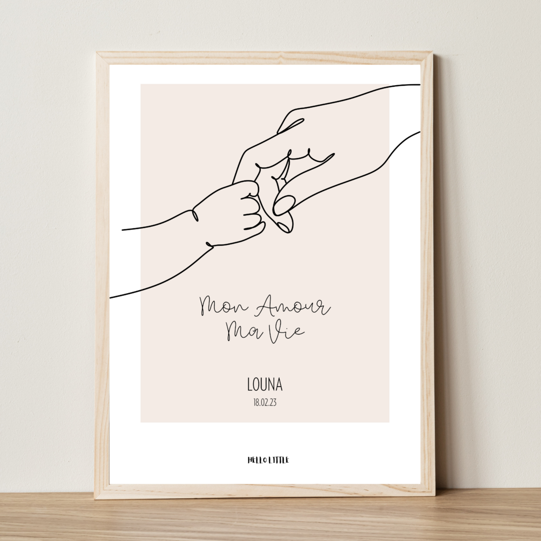Affiche Famille - Mon amour, Ma vie - Famille - HELLO BLOOM
