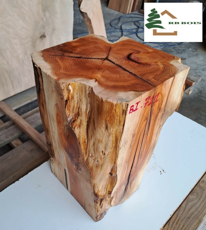 If bloc bois massif BI711 - Cube et Bloc bois massif - rbbois
