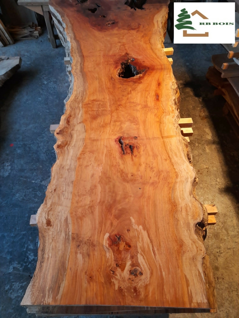 Plateau bois brut platane live edge pl518 - Bois plateau table brut ...