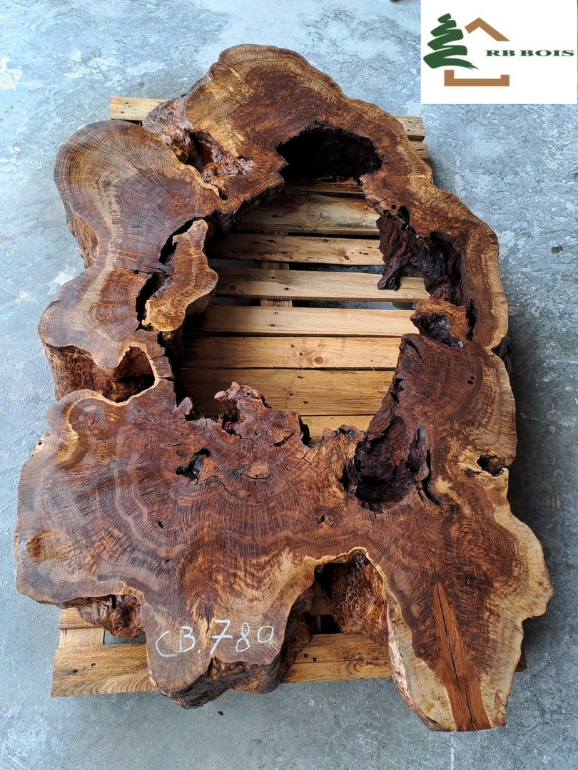 Bloc loupe de chêne CB780 - Sélection trésors bois design - rbbois