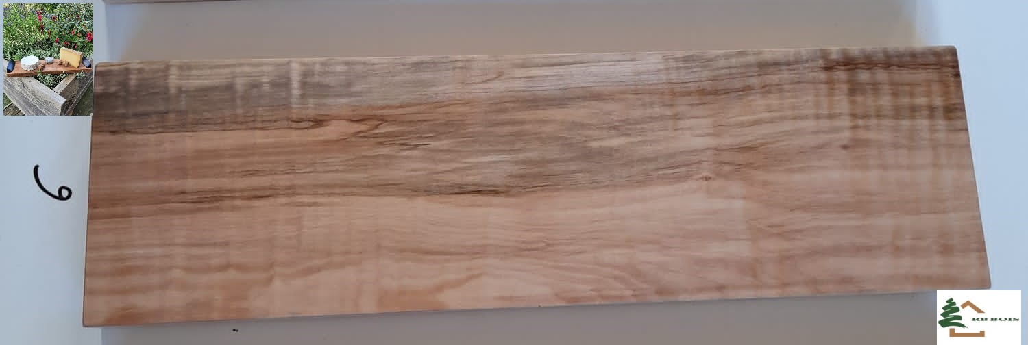 Planche apéro fromage érable sycomore bp6 - Bois accessoires de la ...