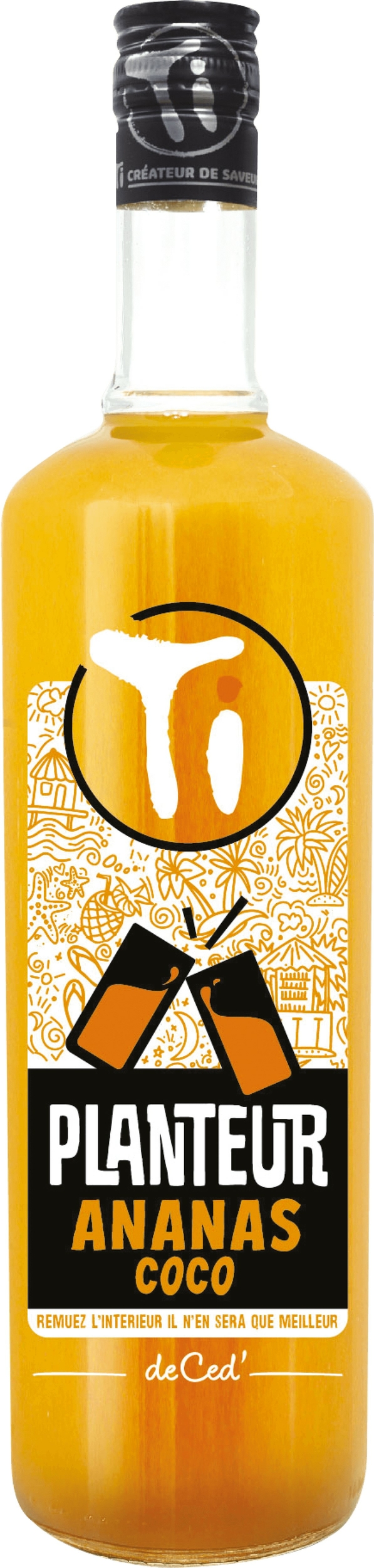 Ti Planteurs de Ced’ Ananas Coco 12.9° 100cl - Alcools/Liqueurs & Vins ...