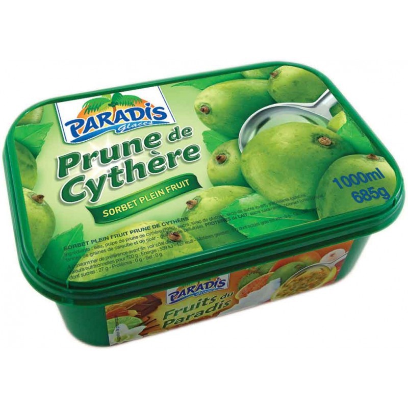 Glaces prune de Cythère 1l Paradis Glaces - Surgelés, Frais/Glaces ...