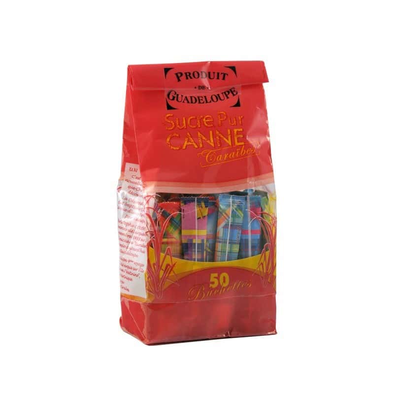 Sucre de canne en buchette rouge Gardel 50x5g - Epicerie Sucrée/Café ...