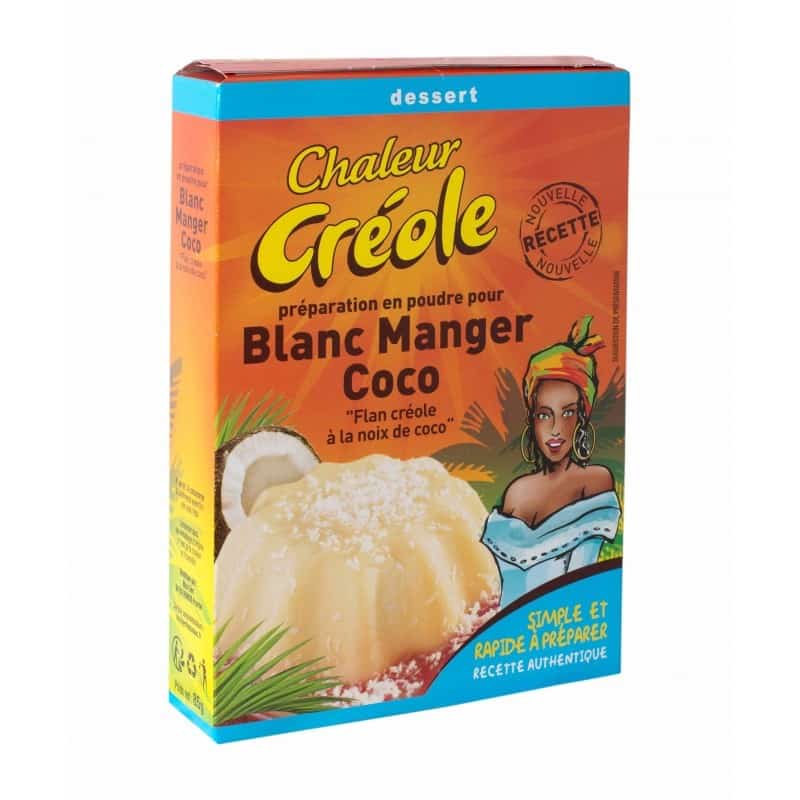 Blanc manger coco Chaleur Créole 85g - Epicerie Sucrée/Desserts ...