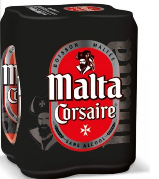 Malta Corsaire canette 4x50cl - Boisson/Bière antillaise & Malta ...