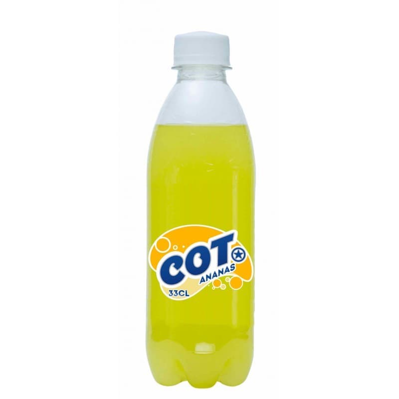 Limonade Cot Ananas 33cl - Boisson/boisson antillaise & Jus antillais ...