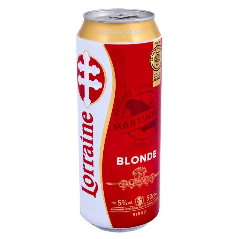 biere-lorraine 4x50cl 5° - Boissons/Bières & Malts - saveurs-exotic972