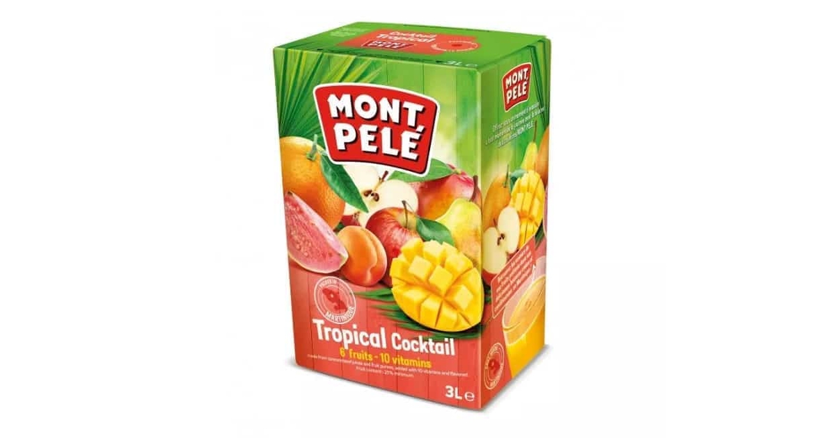 Mont Pelé jus Tropical Cubi 3l - Boisson/boisson antillaise & Jus ...