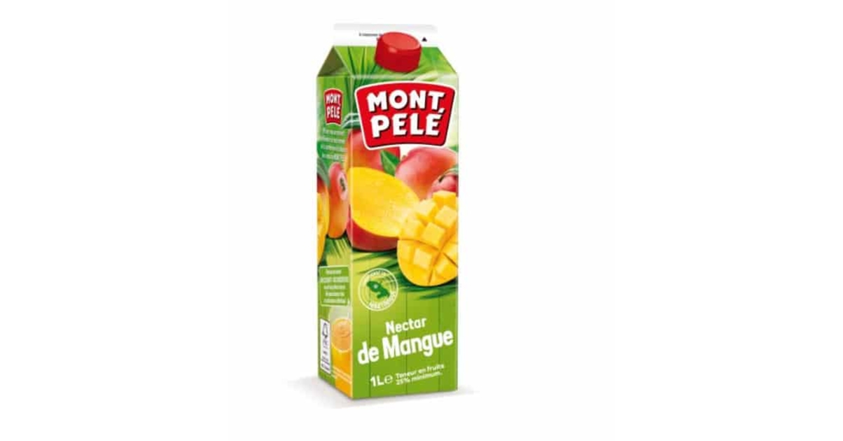 Mont Pelé Jus de mangue 1l - Boissons Antillaises/Mont pelé boisson ...
