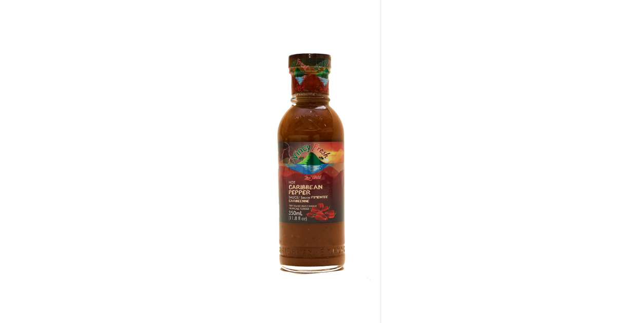 Sauce hot Pepper Carribean Vincy Fresh 350ml - Epicerie Salée/Sauces ...