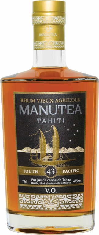 Rhum Manutea VO Vieux 70cl 43° - Rhums vieux/Manutea Rhum - Saveurs ...