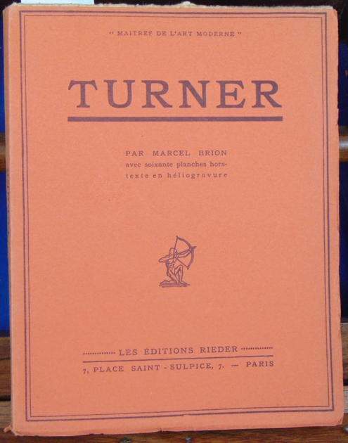 BRION Marcel : Turner... - D750 Peinture - vieuxlivre