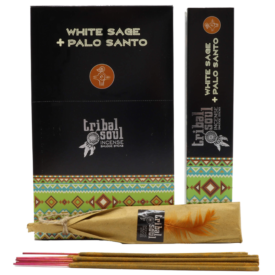 Encens Tribal Soul -Sauge blanche & Palo Santo - Masala