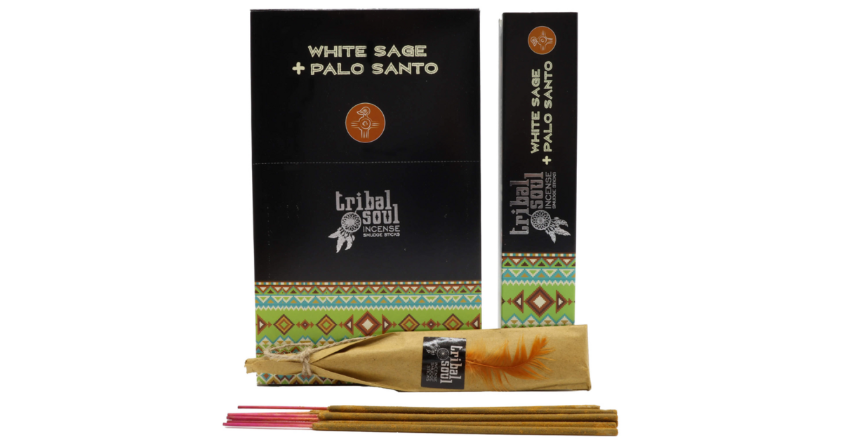 Encens Tribal Soul -Sauge blanche & Palo Santo - Masala
