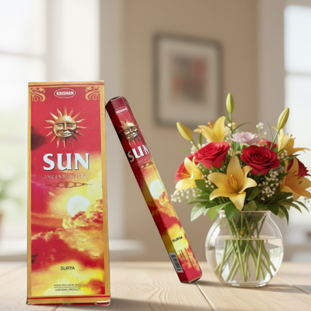 Encens Krishan - Soleil - Encens en bâtonnets