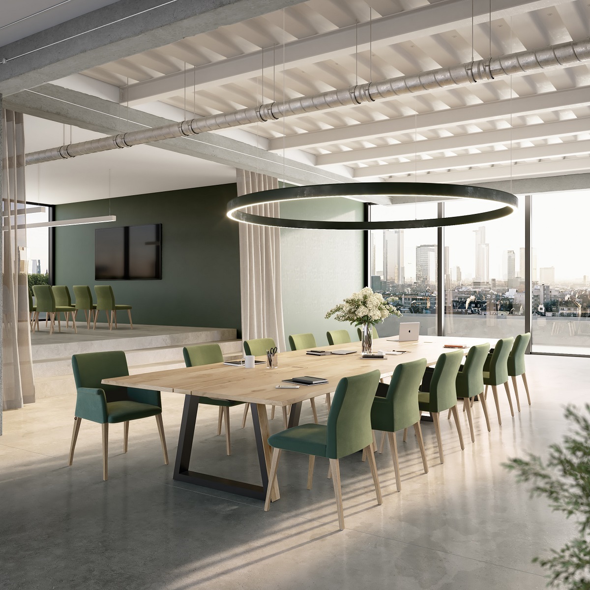 Table de Réunion Design | Aménagez votre Salle de Réunion Modulable ...