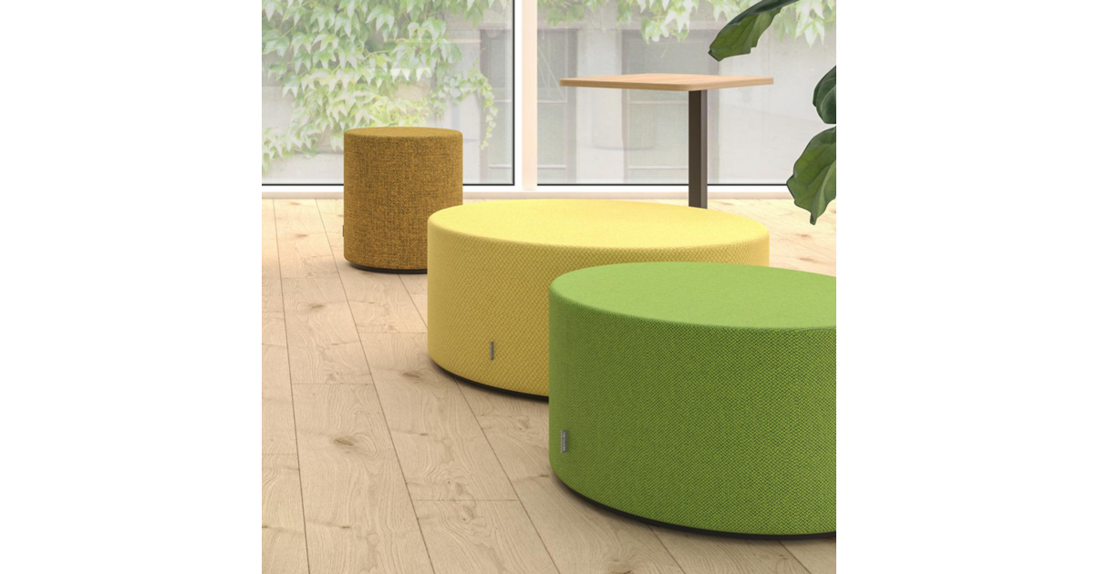 Pouf de bureau coloré et design - Kollori.com