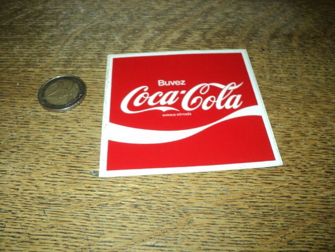 AUTOCOLLANT COCA COLA - Divers - byk-bazar