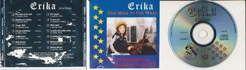 ERIKA CD BELGIUM THE MISS OF FAR WEST *ACCORDEON*DEDICACE* - CD - byk-bazar