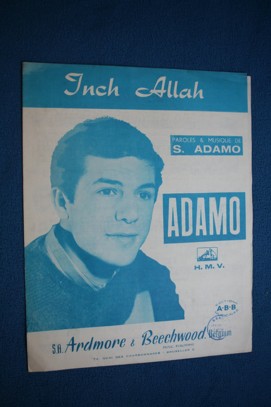 : ADAMO PARTITION INCH ALLAH BELGIUM - Sheet music - Partitions ...