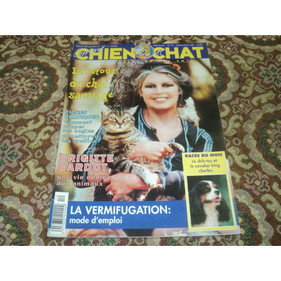 #CHIENS & CHATS - 1998/12 BRIGITTE BARDOT SOPHIE MARCEAU SABINE MATHUS ...