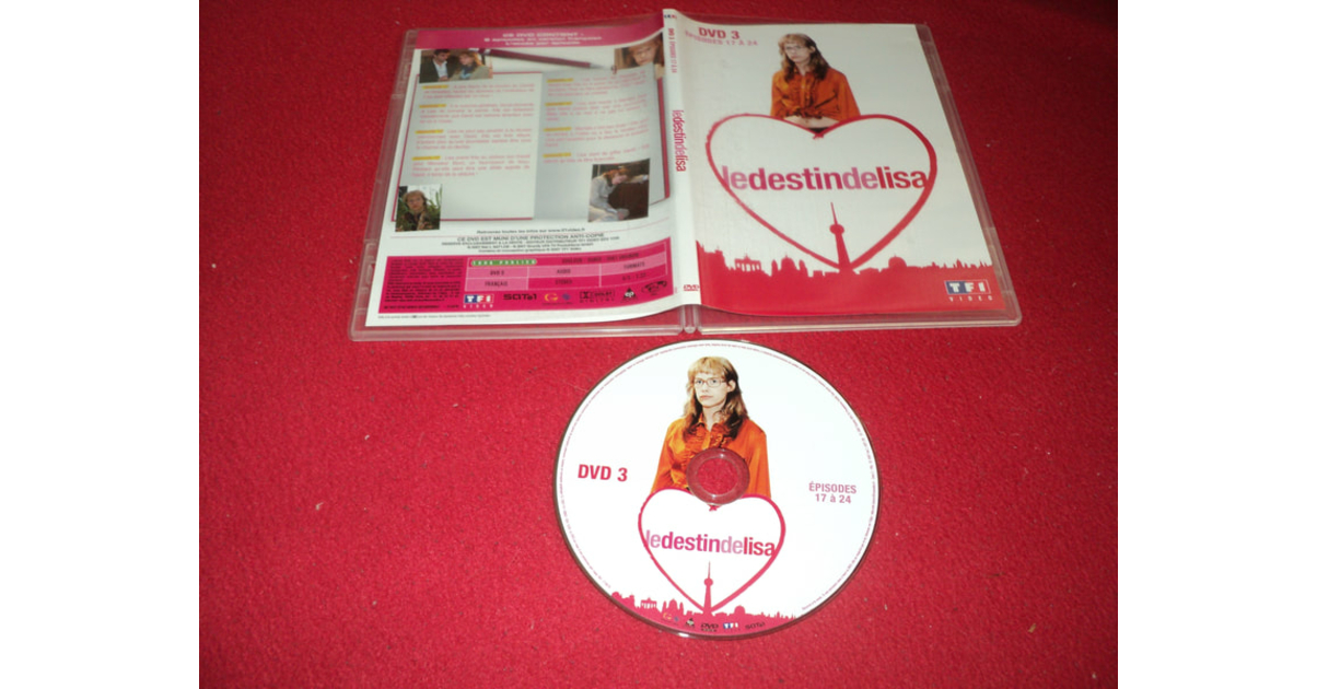 LE DESTIN DE LISA DVD 3 EPISODES 17 A 24 Alexandra Neldel - DVD - byk-bazar