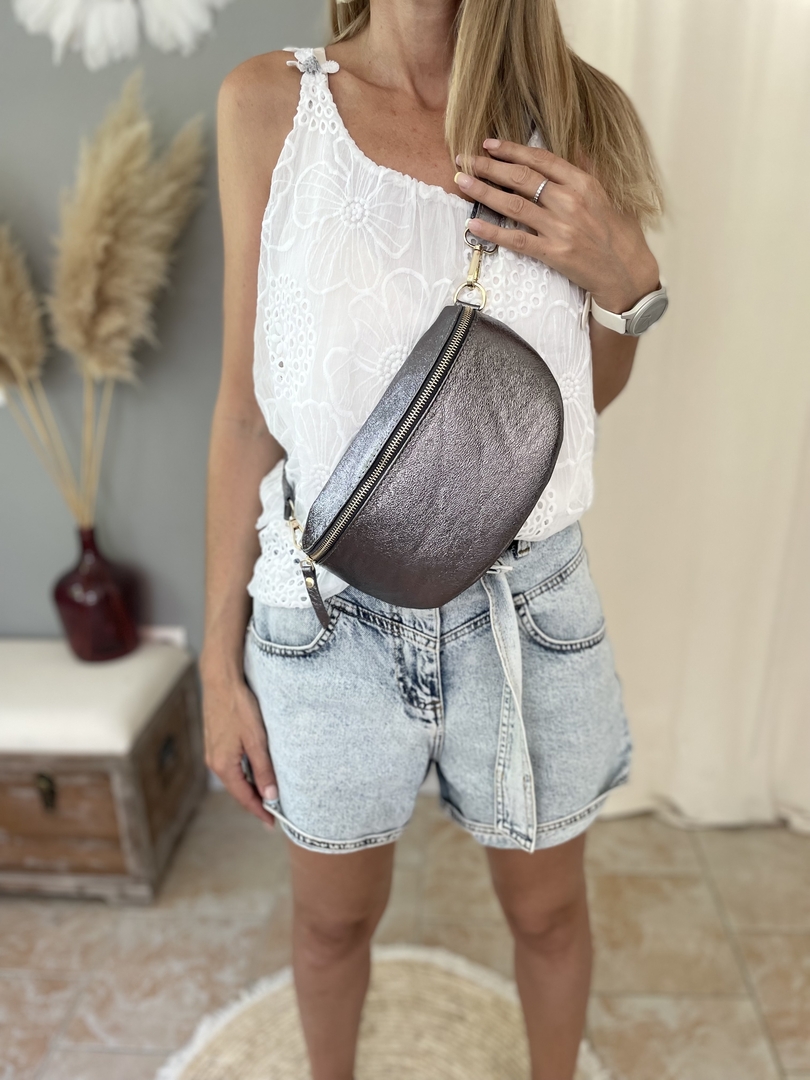 Les sacs bananes tout cuir aux couleurs de l'été