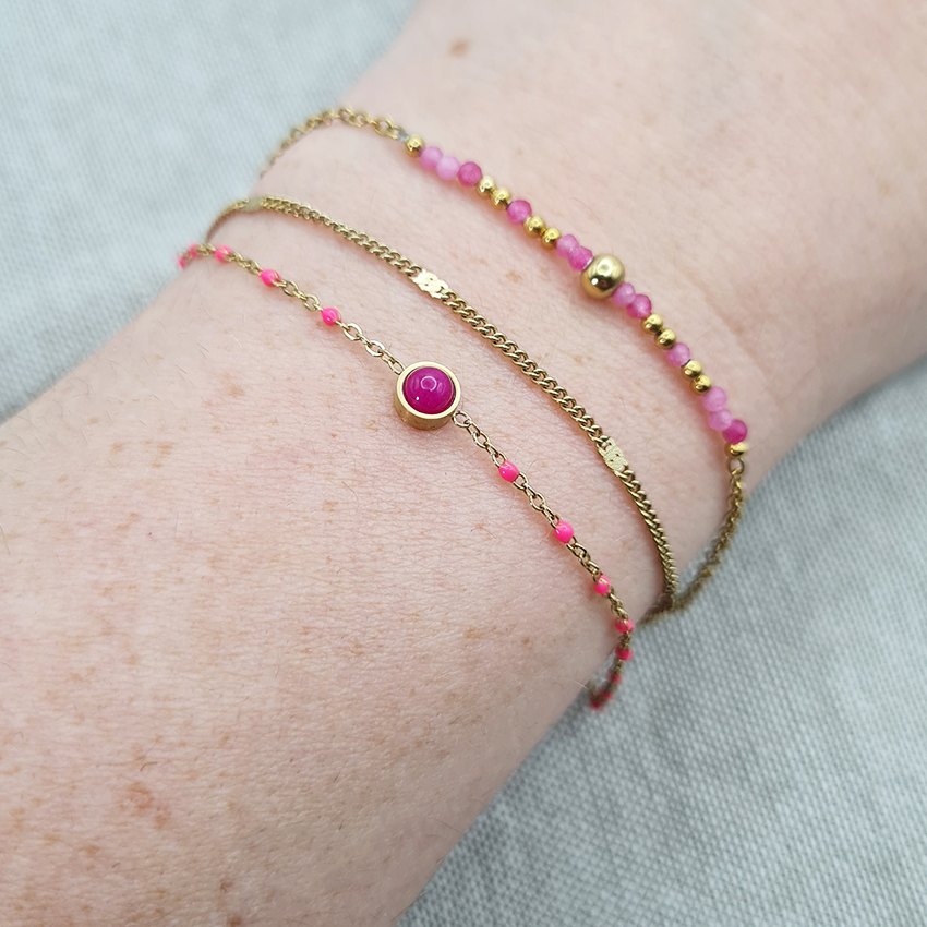 Bracelets en acier inoxydable - Olympe-bijoux