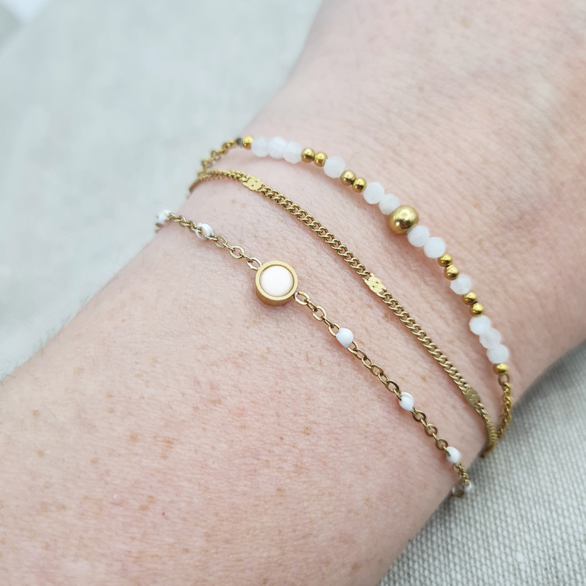 Bracelets en acier inoxydable - Olympe-bijoux