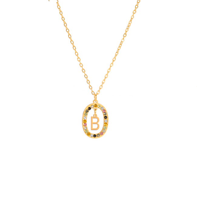 Collier Lettre B - Colliers à pendentif - Olympe-bijoux