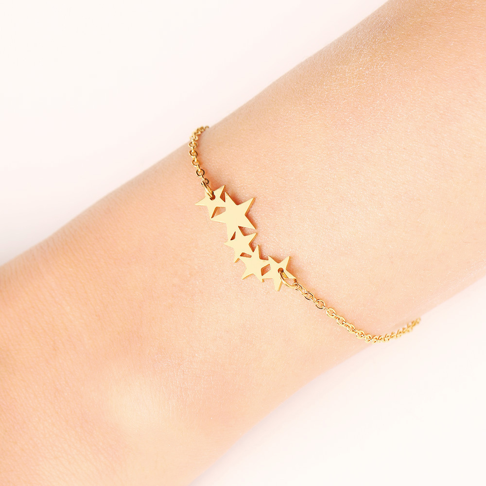 Bracelets en acier inoxydable pour femme - Olympe-bijoux