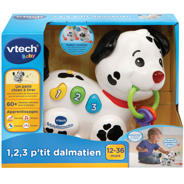 VTECH - 1, 2, 3 P'TIT DALMATIEN - ACTIVITÉS ET JEUX D'ÉVEIL/Jeux ...