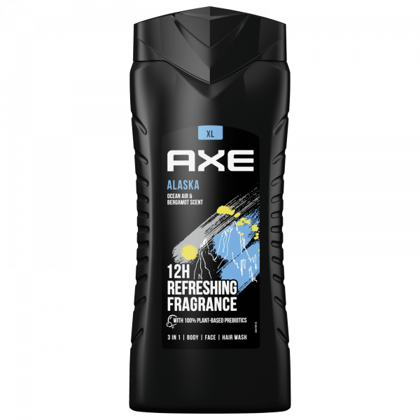 AXE - GEL DOUCHE ALASKA 3 EN 1 Flacon de 400ml - Soin du Corps/Gel et ...