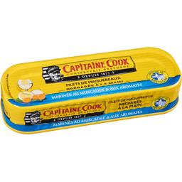 CAPITAINE COOK - FILETS DE MAQUEREAUX AU MUSCADET Boite de 176g ...